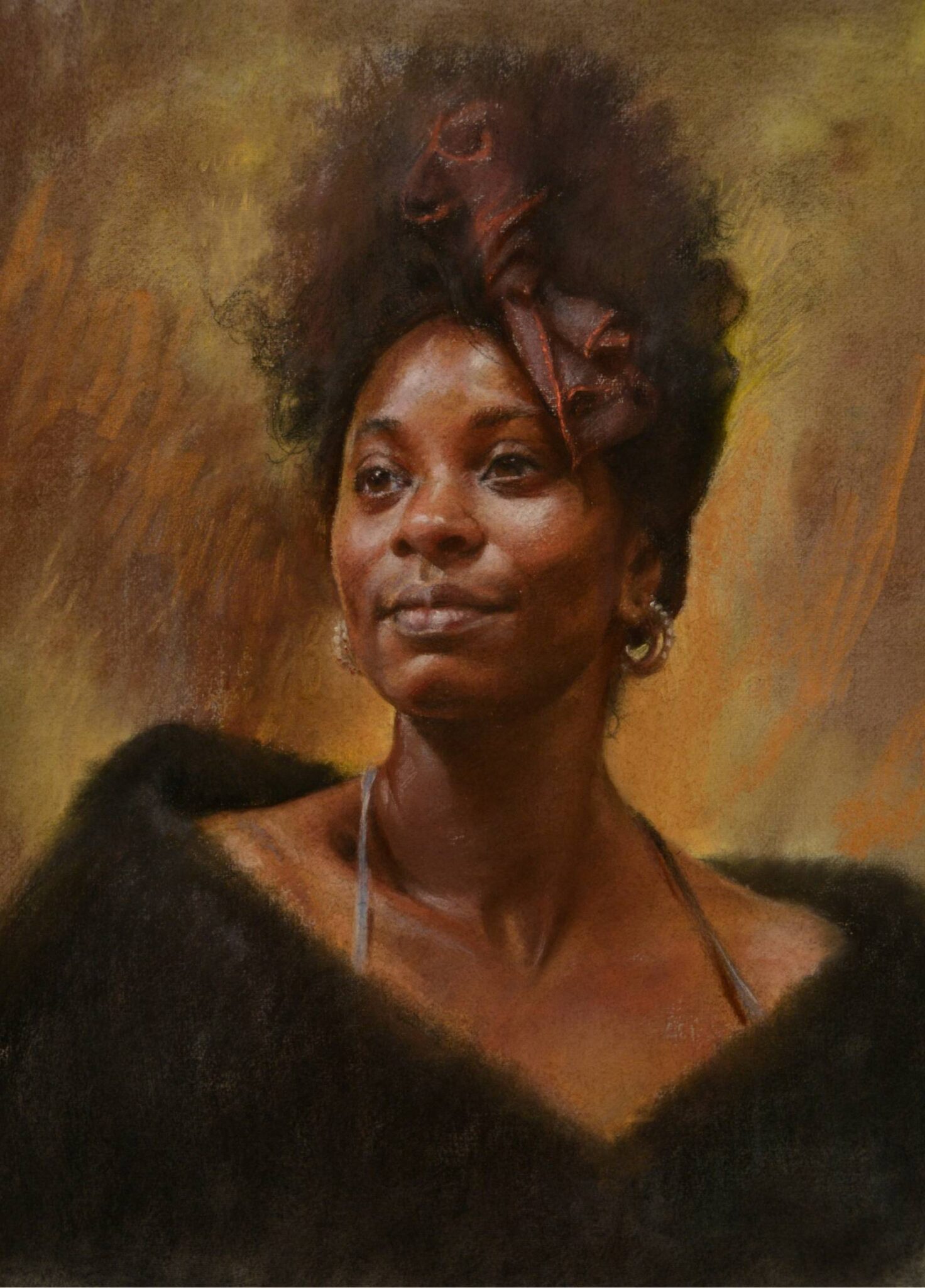 Pastel Paintings - Lenin Delsol